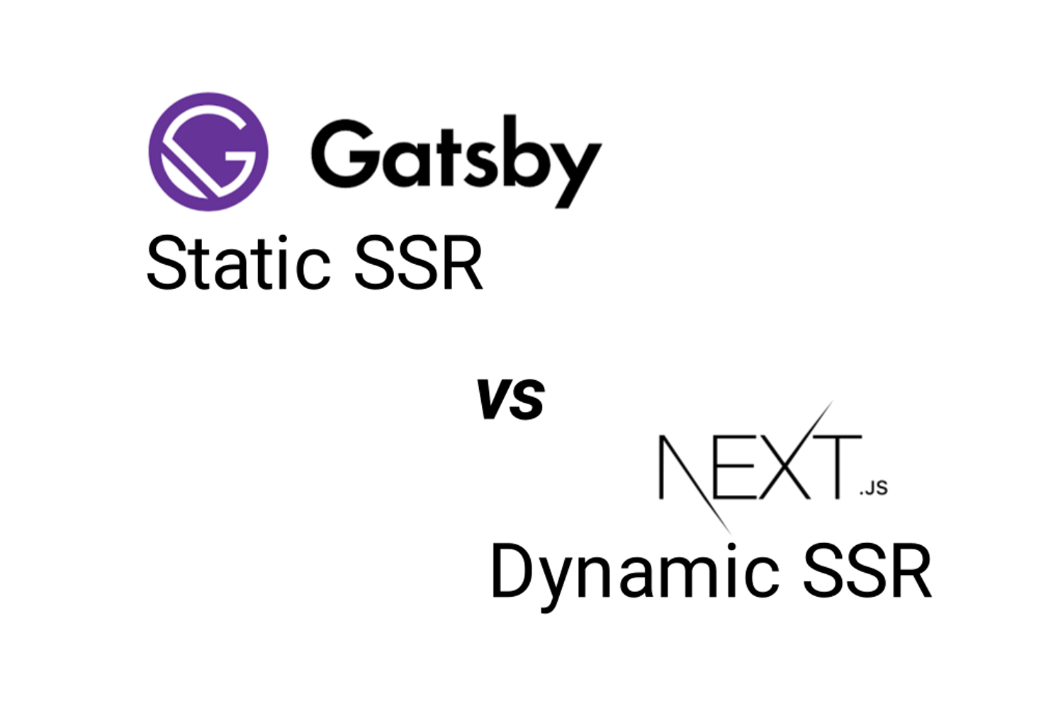 The difference between Gatsby and Next.js | Manuel Kruisz